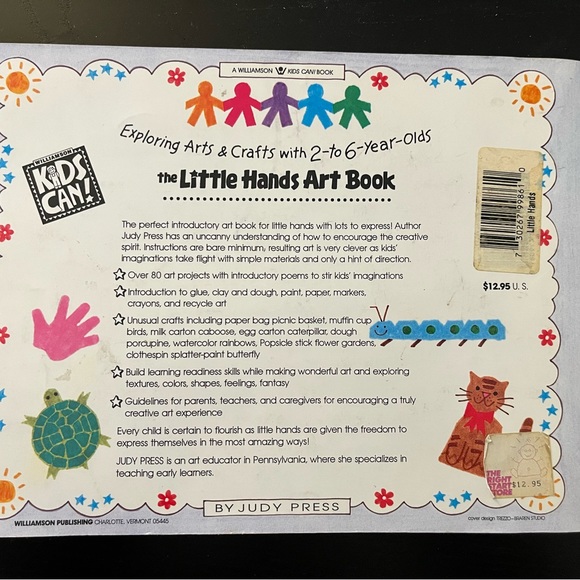 Judy Press | Other | The Little Hands Art Book Craft Book | Poshmark